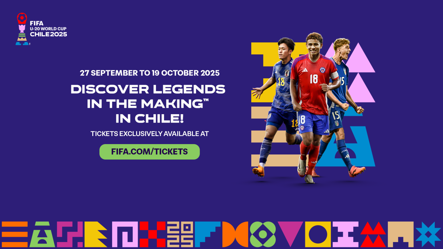 Comienza la preventa de VISA para la Copa Mundial Sub-20 de la FIFA Chile 2025™ – ANFP