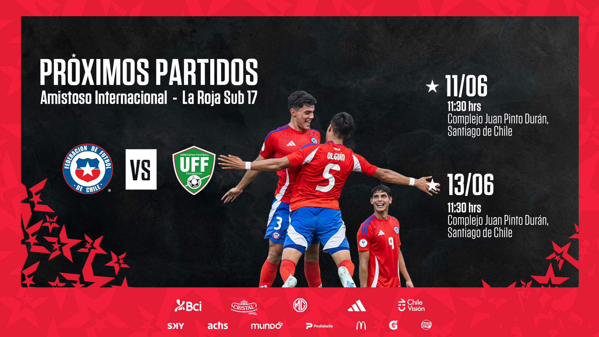 La Roja Sub-20 conoció a sus rivales en la Copa Mundial Sub-20 de la FIFA Chile 2025 – ANFP